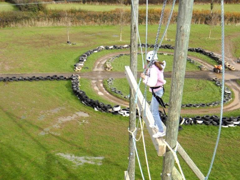 High Ropes Climbing Course | Climbing Walls | Adventures Wales