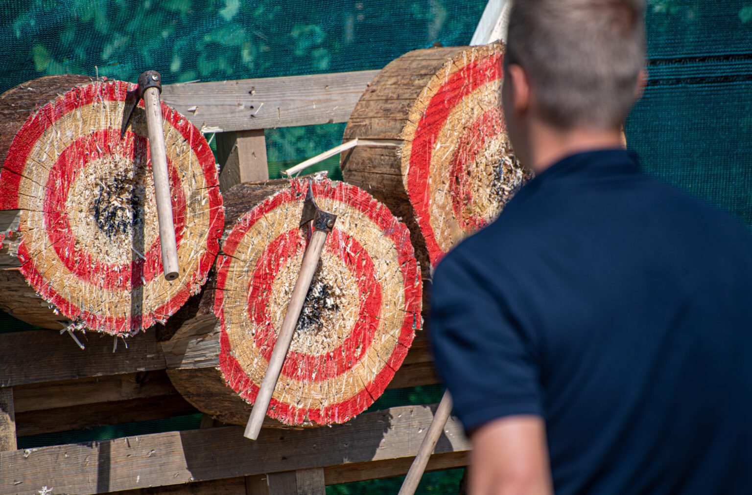 Axe Throwing Cardiff | Book Online | Adventures Wales